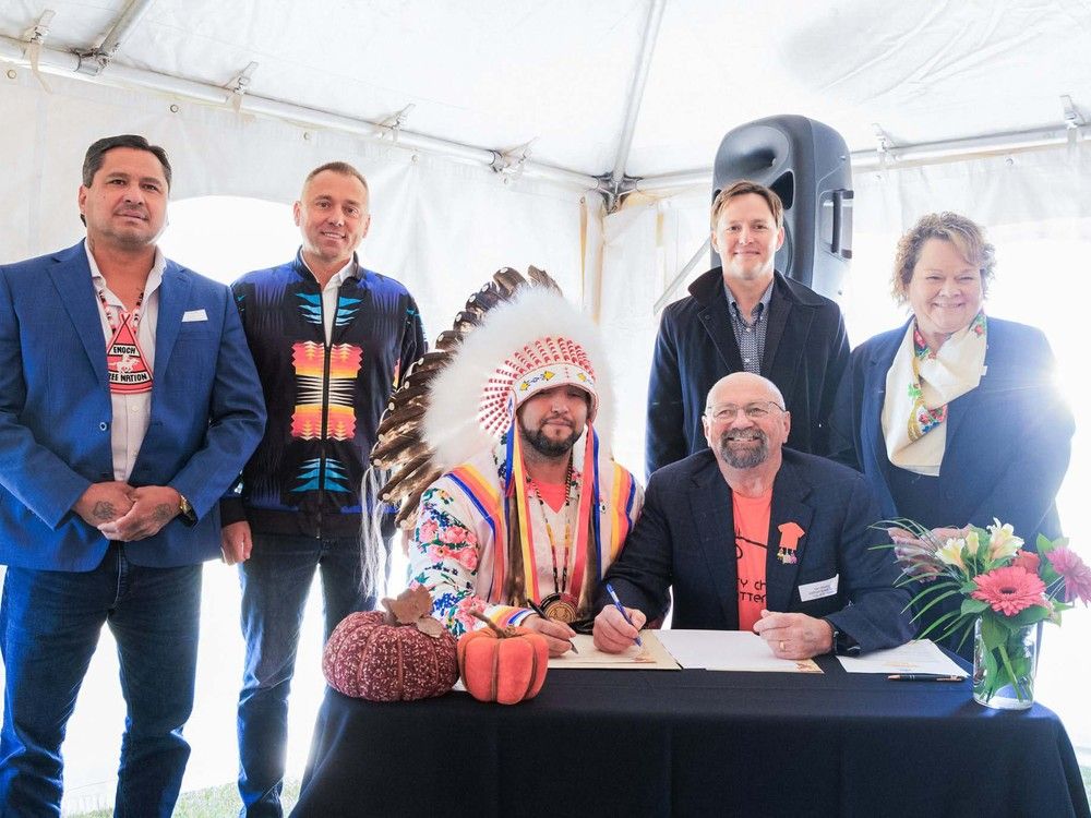 ARROW signs MOU with Enoch Cree Nation | Sherwood Park News