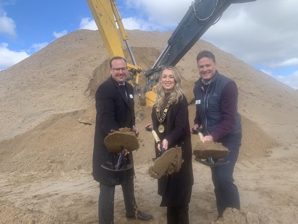 Ground broken on new 199-unit apartment building complex in Simcoe ...