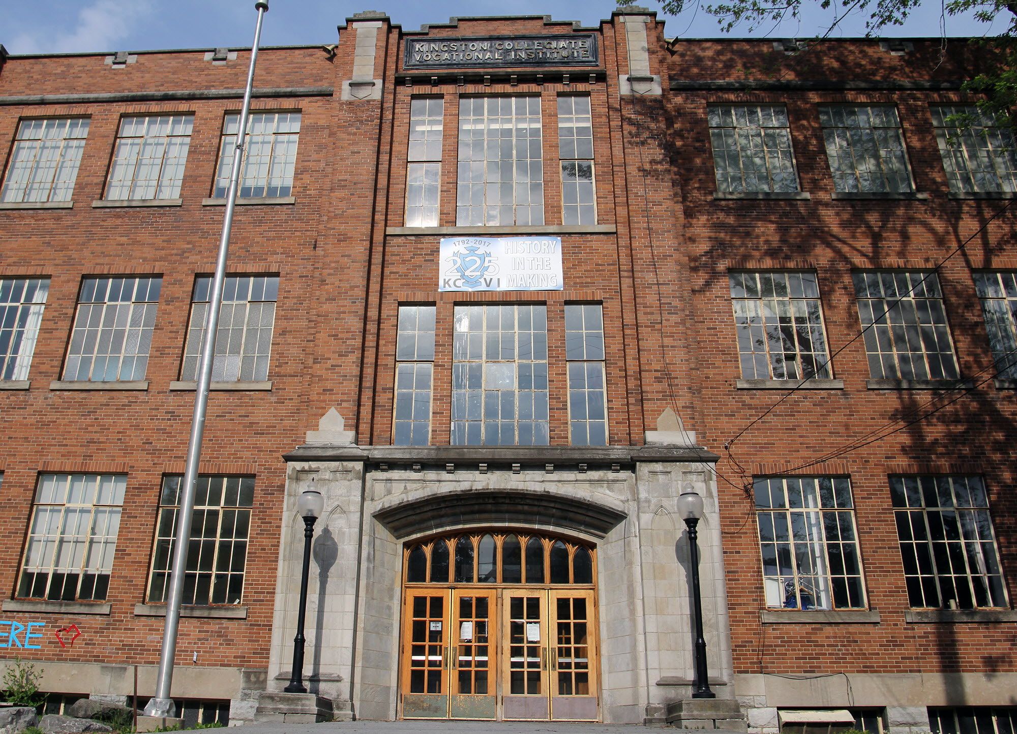 Vandalism, cut pipes lead to flooding and damage at former KCVI | The ...