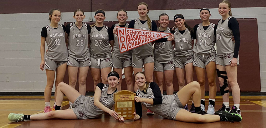 Senior Barons capture NDA basketball crown | North Bay Nugget