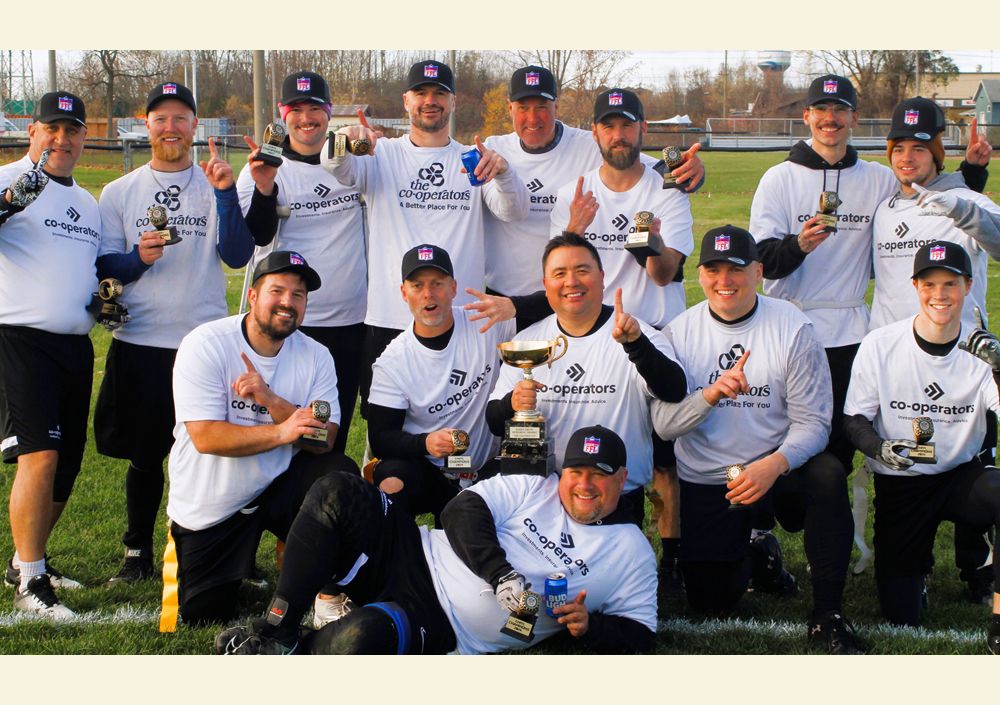 Co-Operators Insurance wins Cornwall Men's Flag Football championship ...