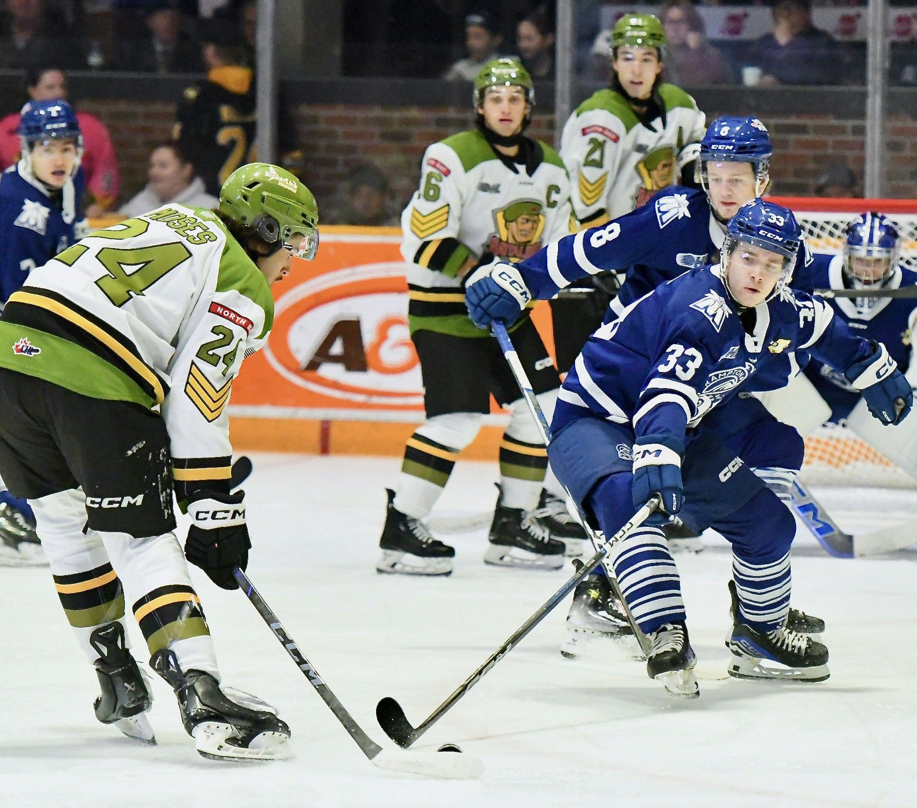 Battalion can't hold third period lead and fall in overtime | North Bay ...