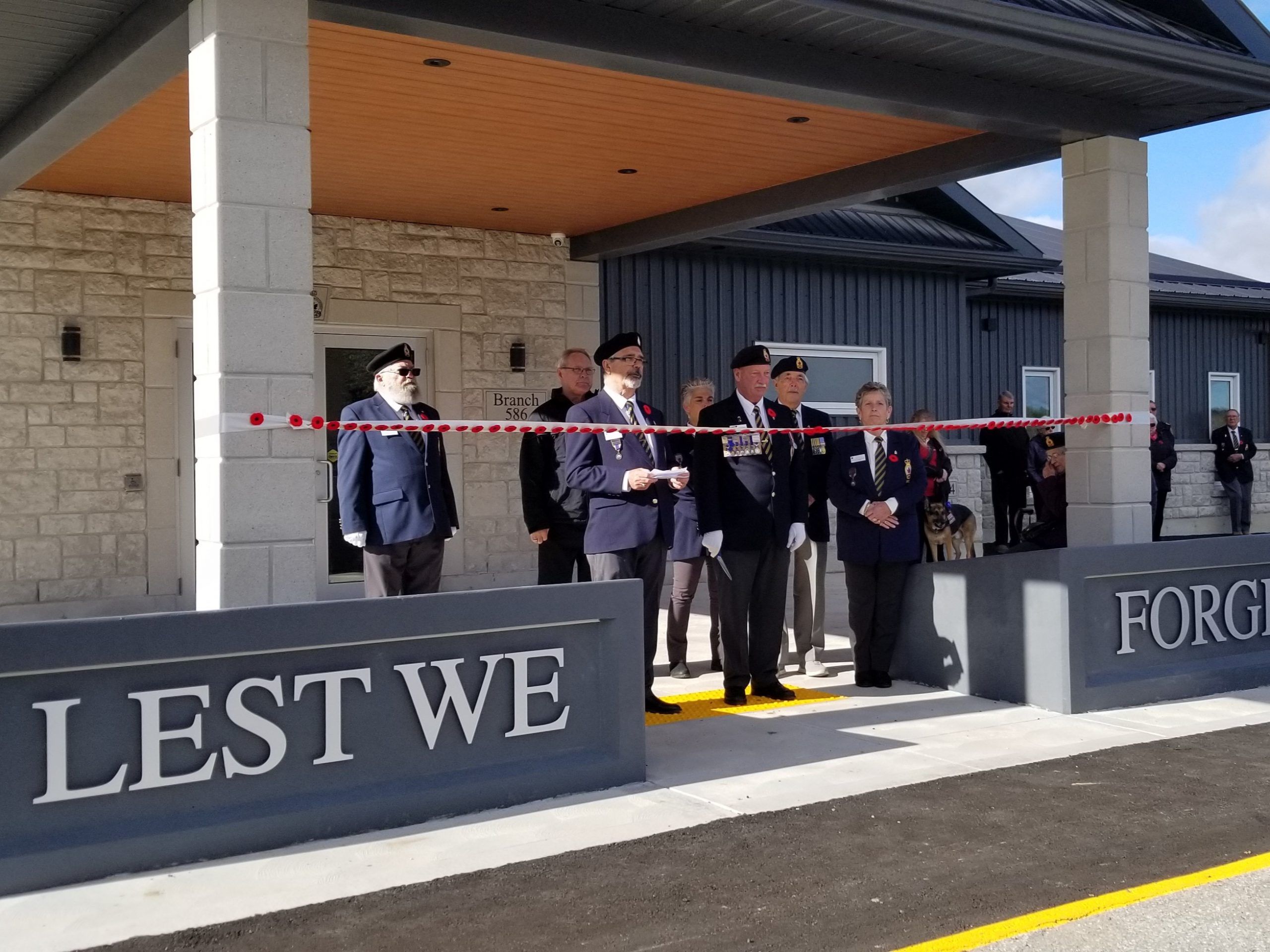 New legion in Hepworth a 'cornerstone for future generations' | Owen ...