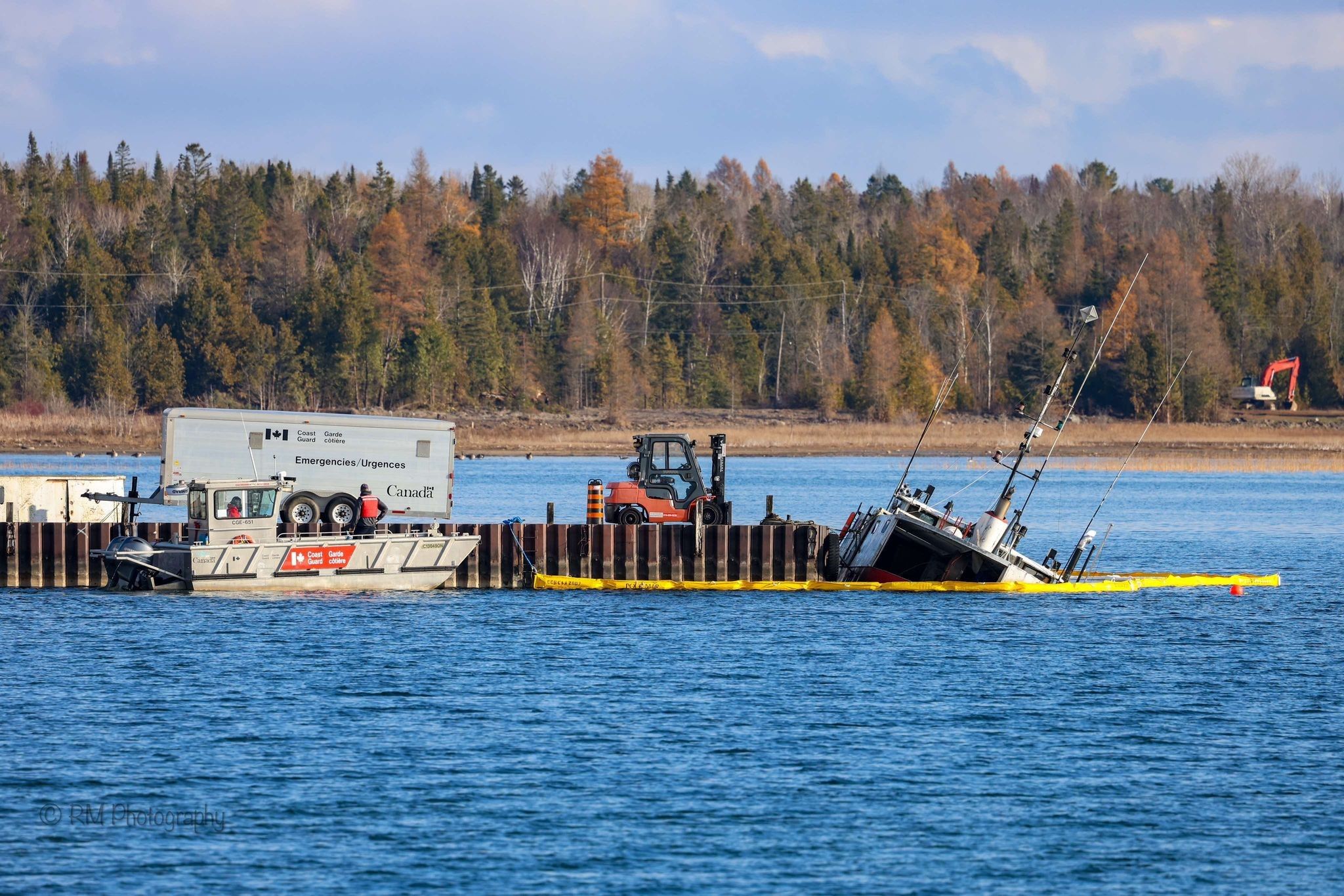 Another fishing boat sinks at Stokes Bay dock | Owen Sound Sun Times