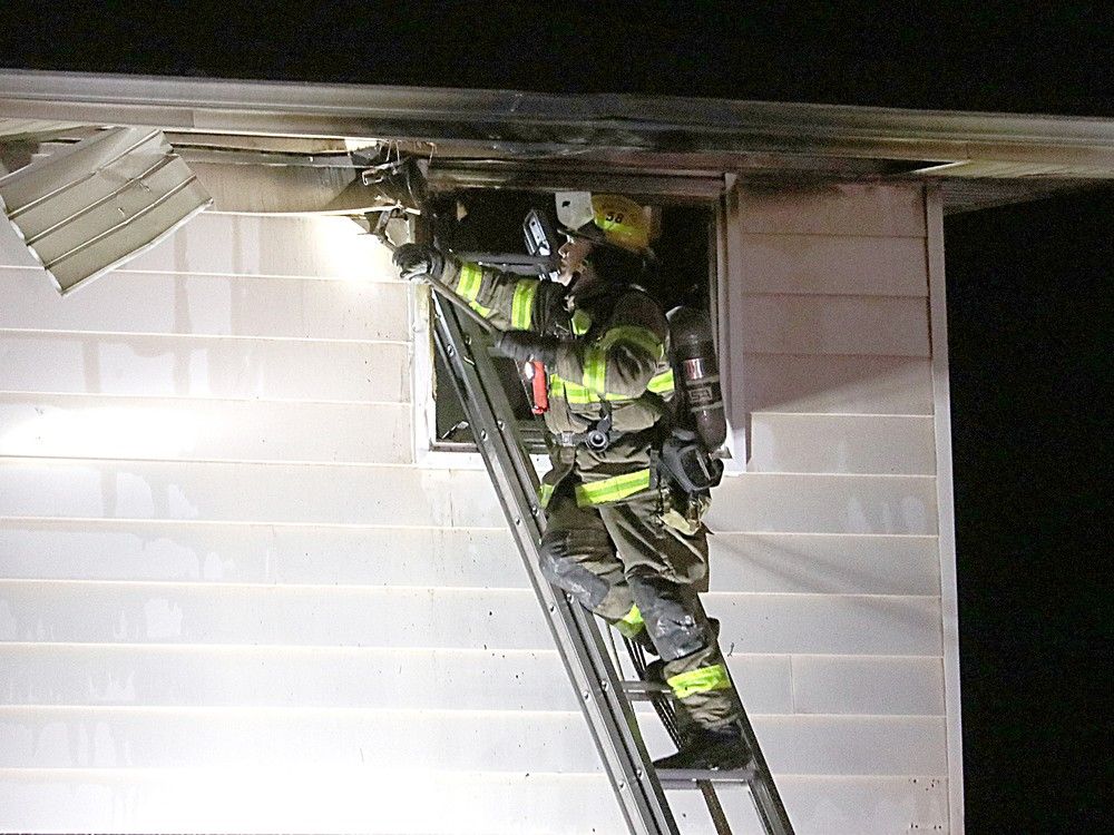 Man injured in fire that started in bedroom of Chatham four-plex ...