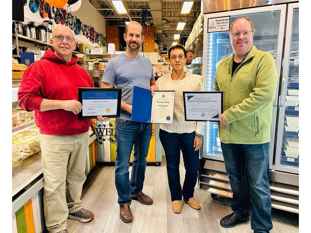 West Coast Catering celebrating 5 years in Kincardine | Kincardine News