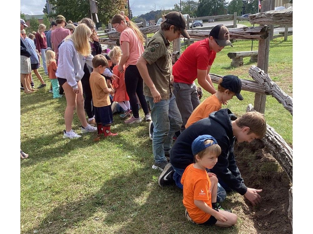 Garden tribute to Harlyn Madge, 7, planted at Brookside Public School ...