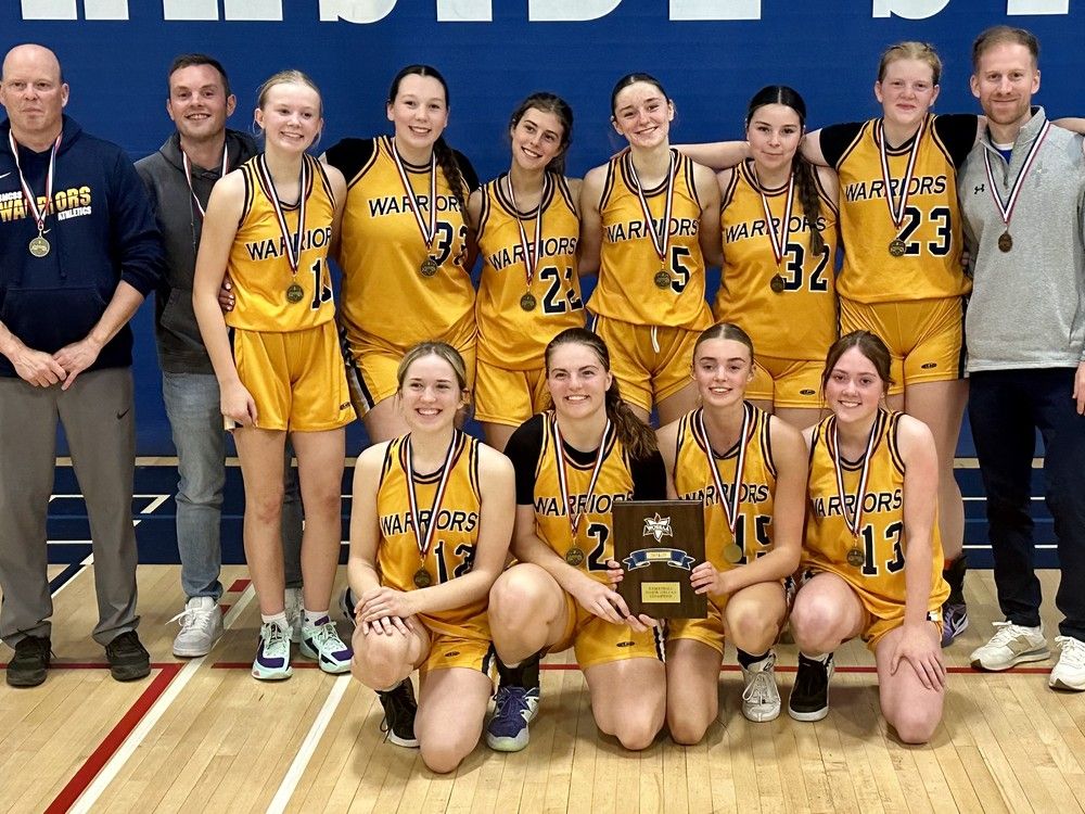 WOSSAA BASKETBALL: Warriors win senior girls' gold | The Stratford ...