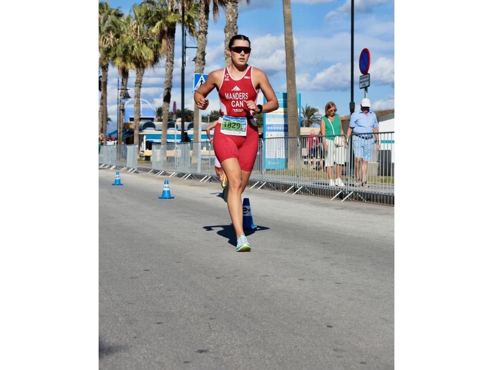 Stratford triathlete Lauren Manders competes at triathlon worlds | The ...