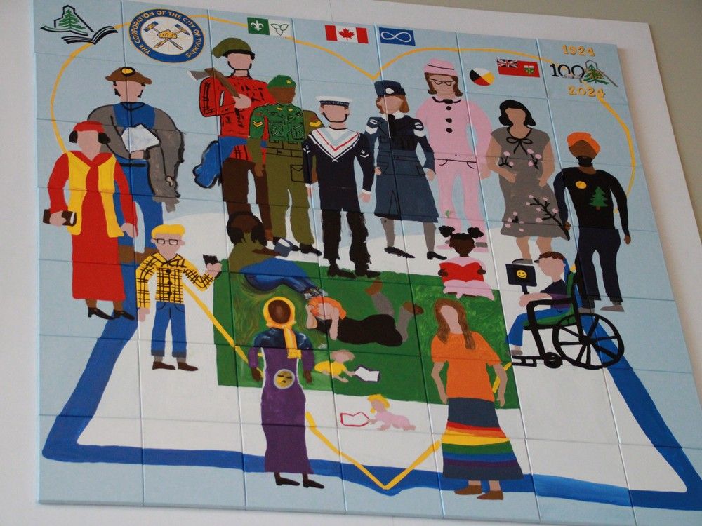 'Storybook' mural marks library's first century | The Daily Press