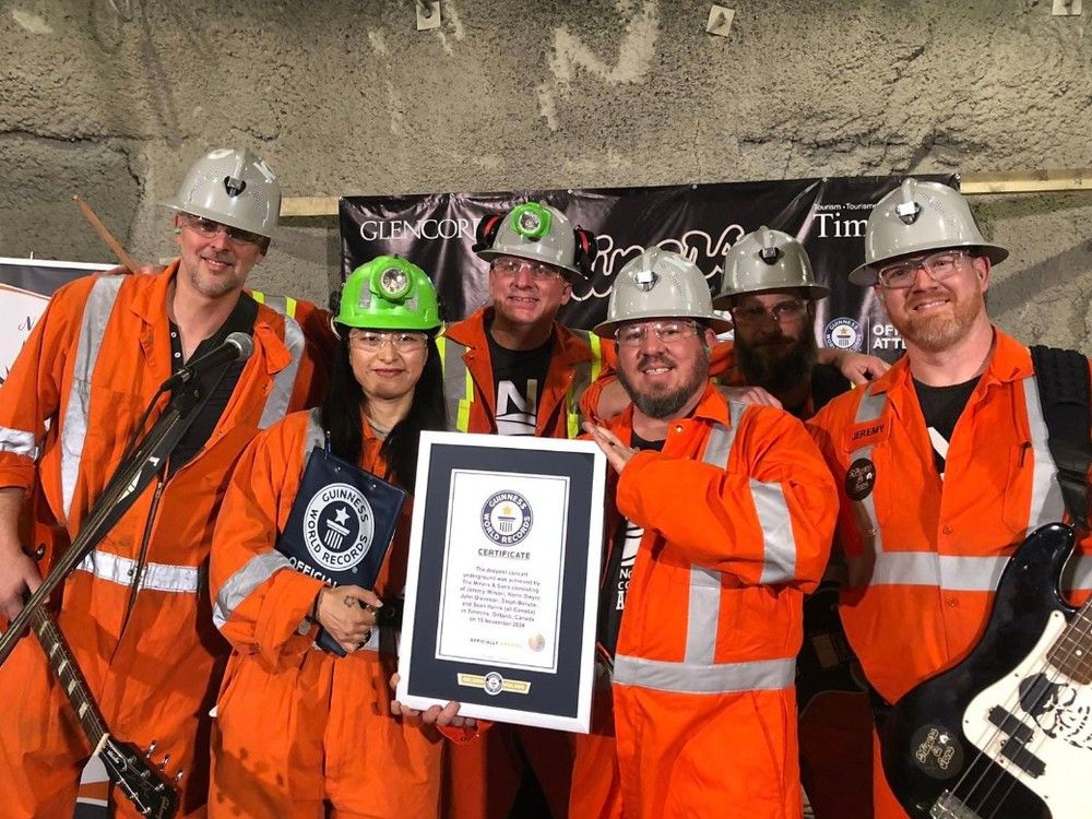 Timmins band joins KISS, Rod Stewart in Guinness Book of World Records ...