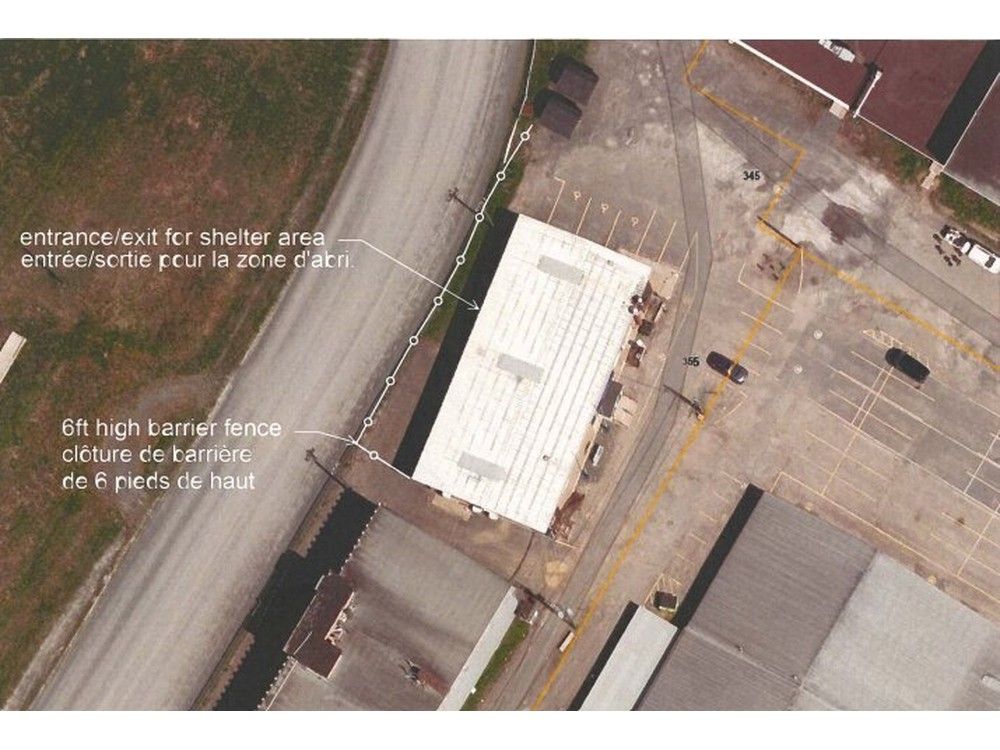 Shelter plans for second winter setup on NBEx grounds | Telegraph-Journal