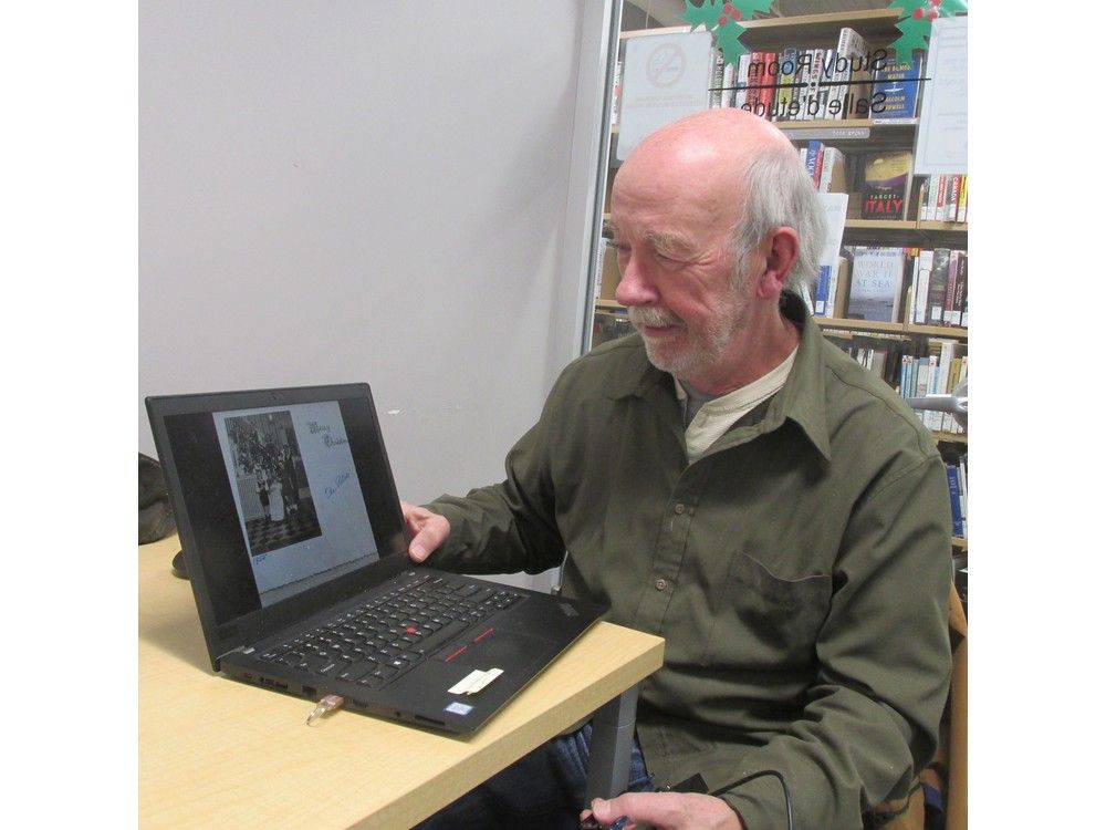 David Goss: Peters' family Christmas seen through their seasonal cards ...