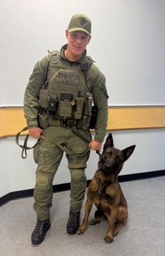 Grey Bruce OPP welcomes K9 handler and his dog, Siebe, | The Shoreline ...