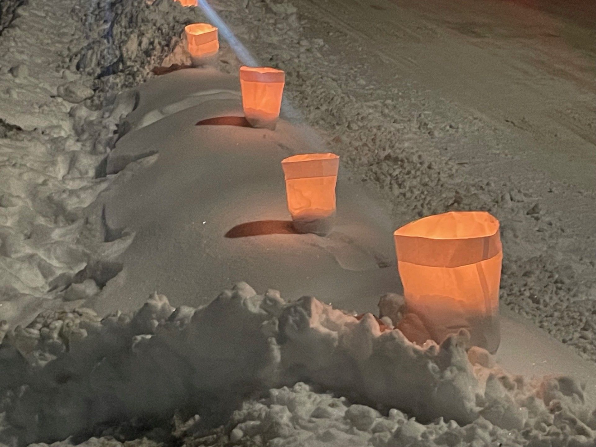 Lighting up the night on Christmas eve | North Bay Nugget