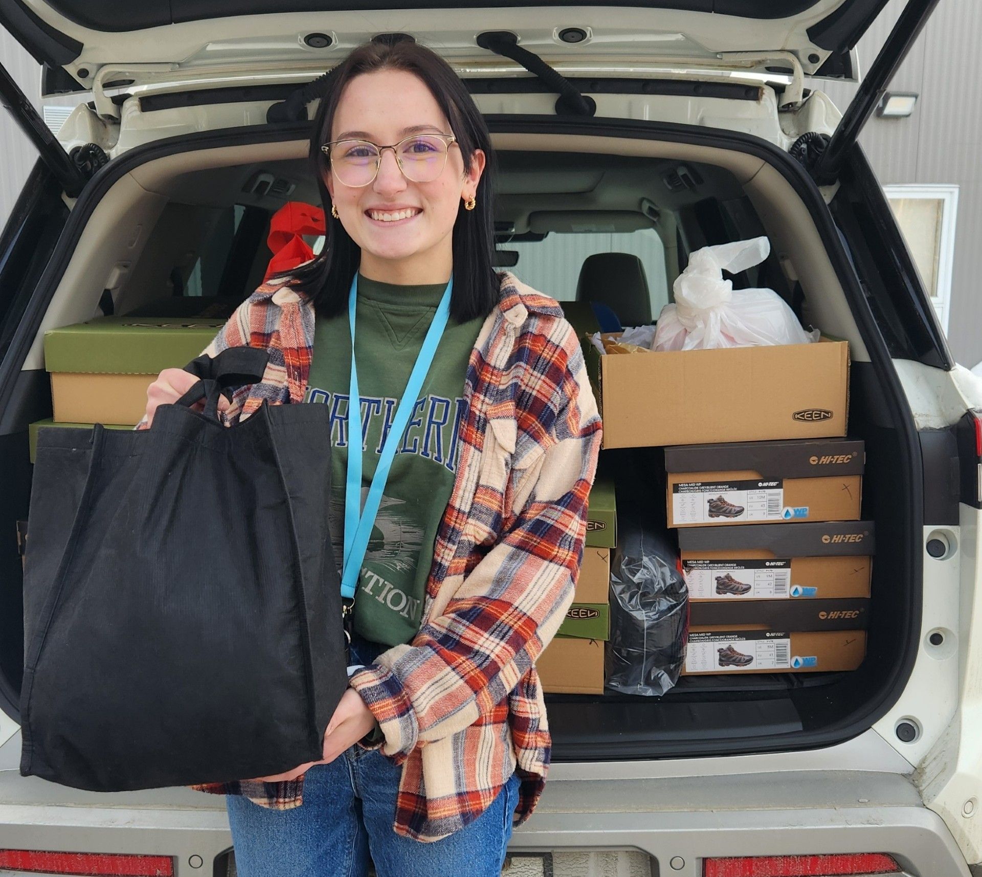 Plenty of compassionate people to support the winter boot campaign ...