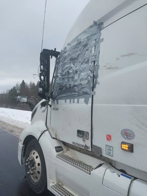 Makeshift window draws charges for commercial truck driver | North Bay ...