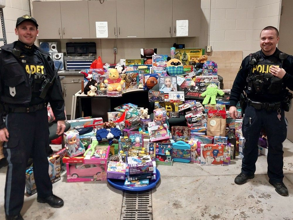 Massive toy haul collected by OPP during Kincardine Stuff-a-Cruiser ...