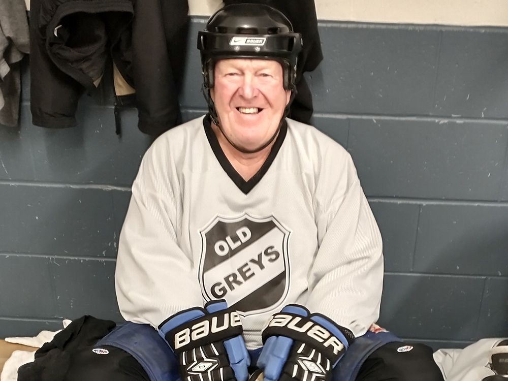 Harold Sutherland turns 80, still playing hockey with the Old Greys ...