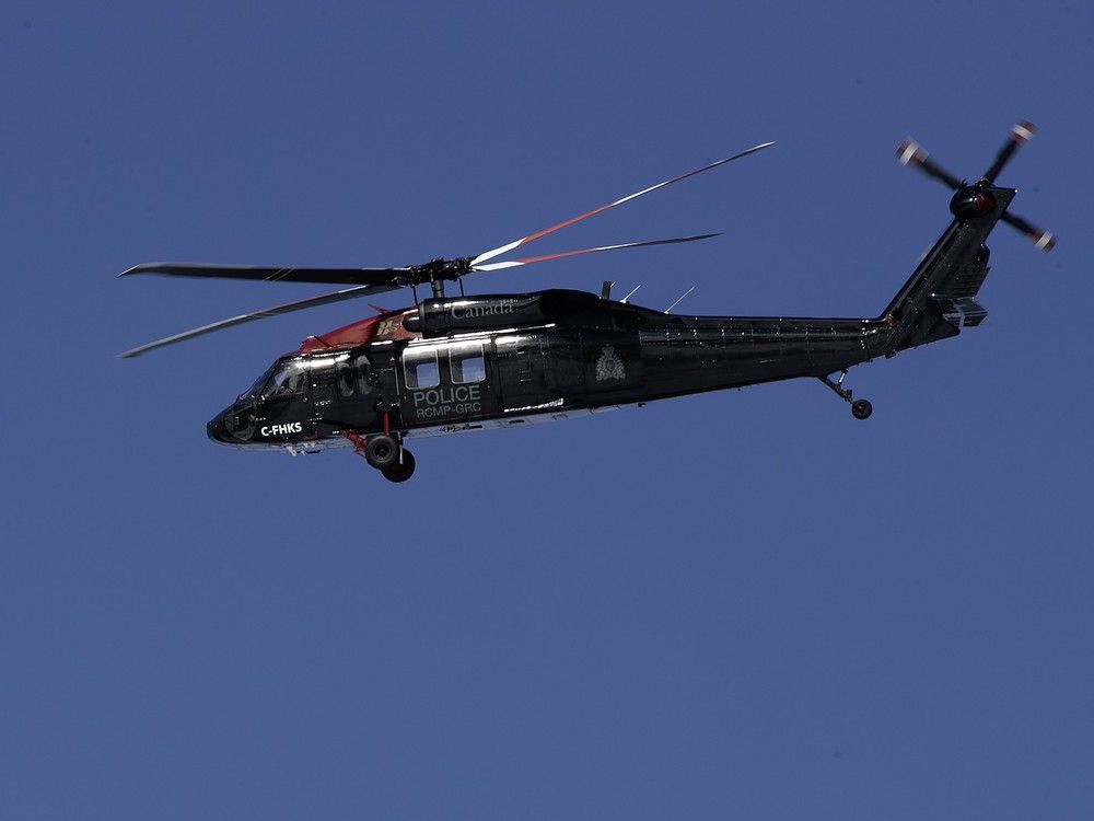 RCMP deploys Black Hawk helicopter to patrol U.S. border | Cornwall ...