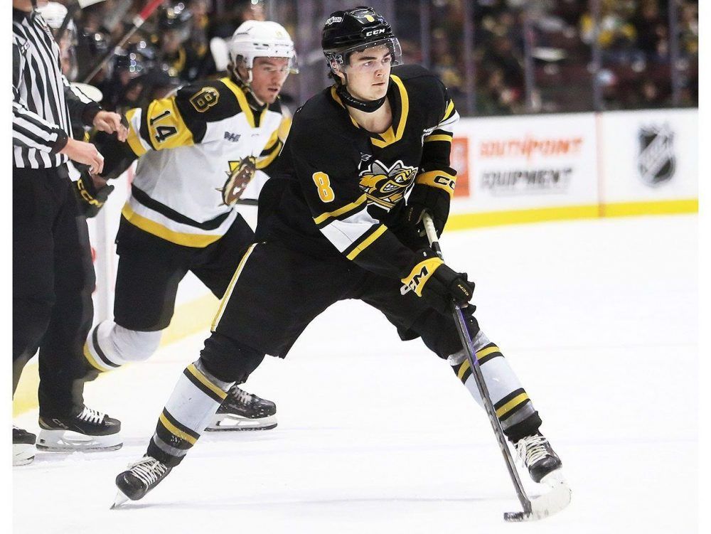 Rookie Dylan Luecke fights for bigger role with Sarnia Sting | The ...