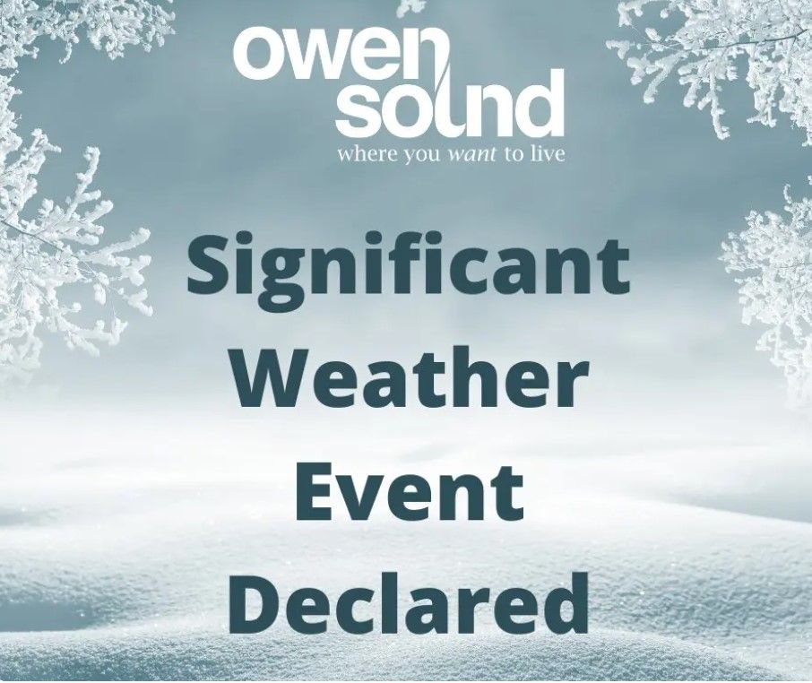 City declares weather event amid snow and bitter cold | Owen Sound Sun ...