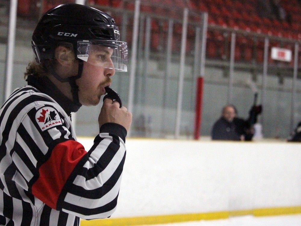 Local hockey officials shine a light on a high-pressure job | The ...