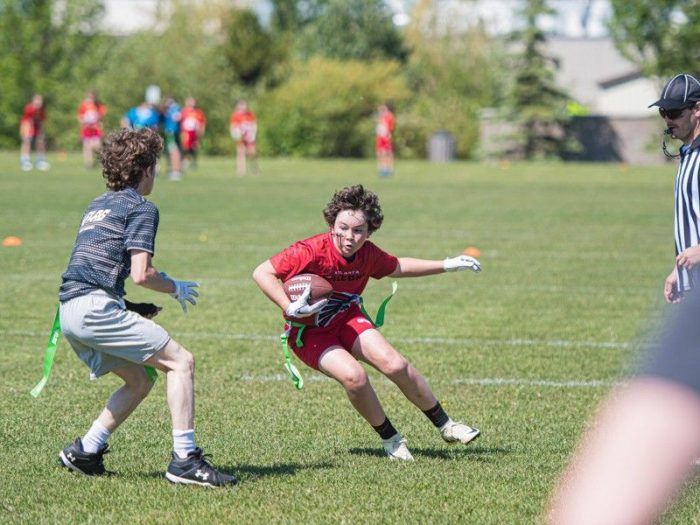Youth flag football gets competitive | Sherwood Park News