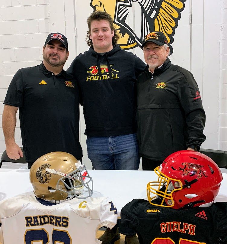 Raiders lineman to suit up for Guelph | Simcoe Reformer