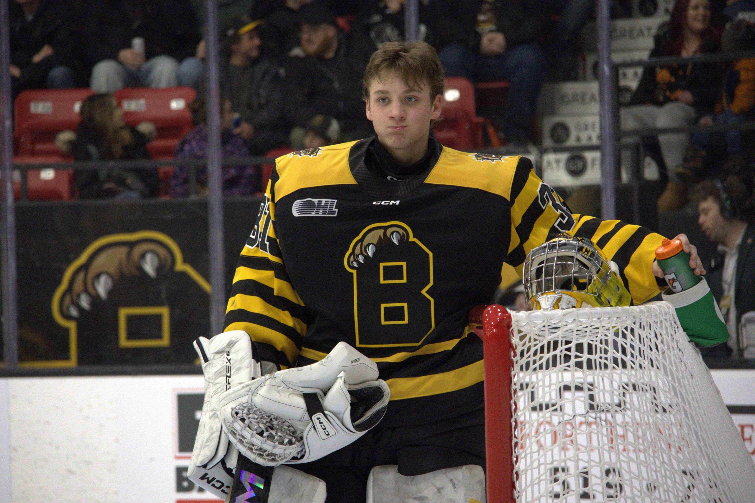 Brantford Bulldogs' Ryerson Leenders named OHL goalie of the week ...
