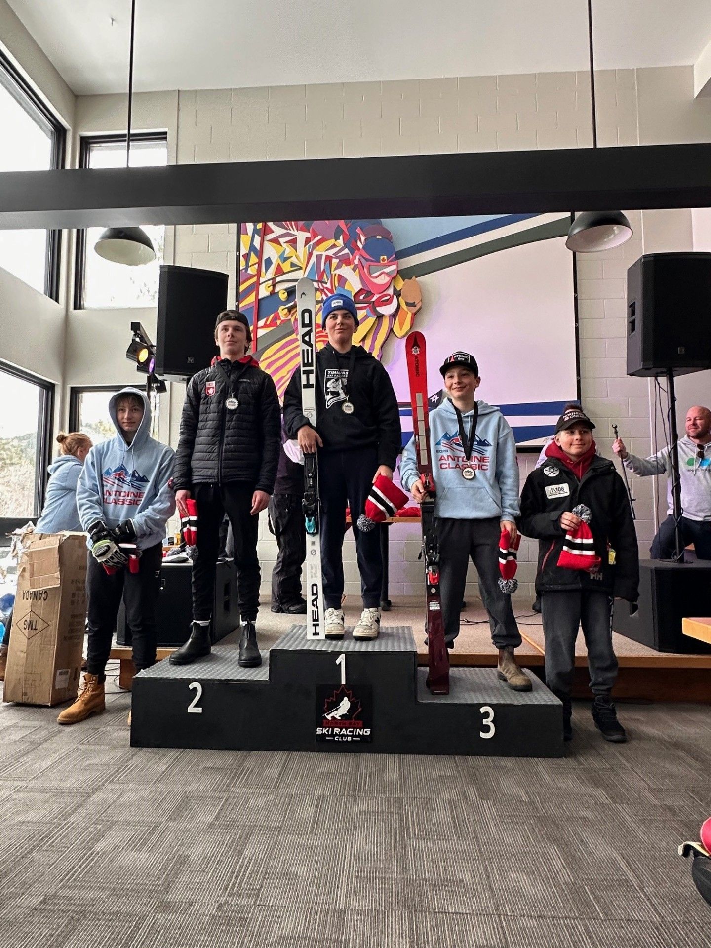 Several podium performances for ski racers at Antoine Classic | North Bay Nugget