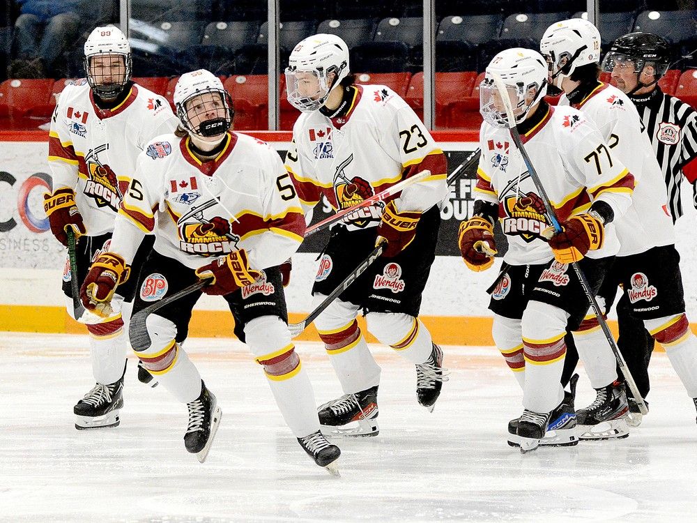 Tremblay’s two quick goals help Timmins Rock ground Eagles | The Daily ...