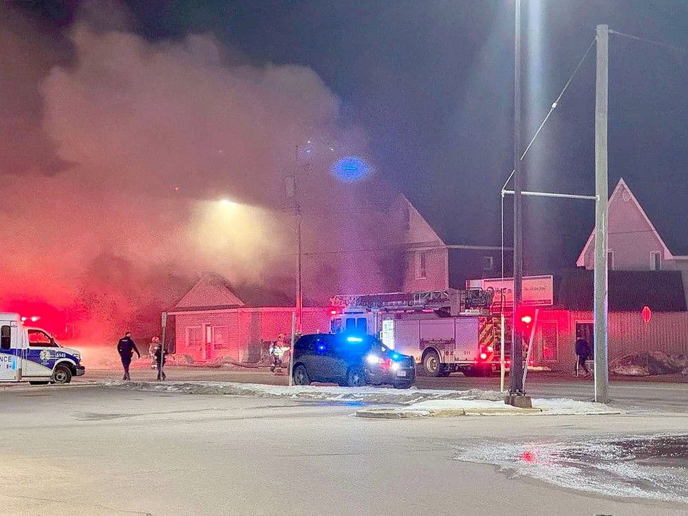 North Bay home destroyed in early Wednesday morning fire | North Bay Nugget