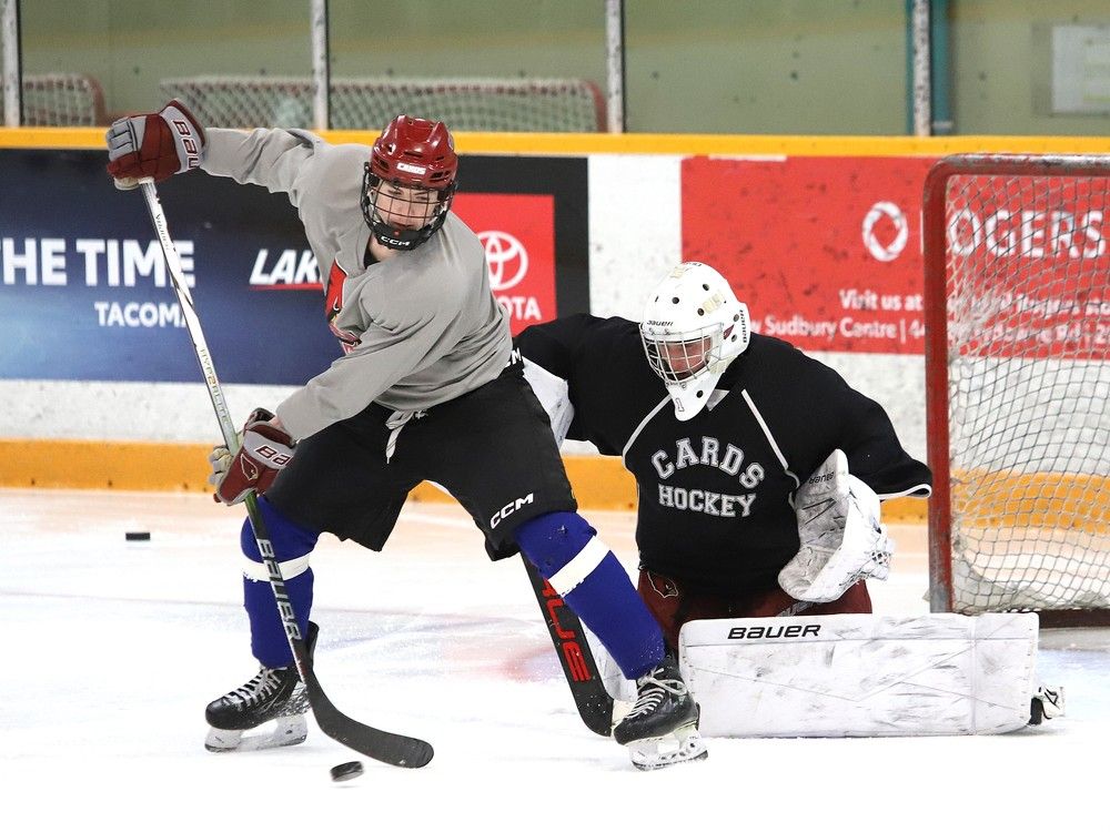St. Charles Cardinals hold final practice before hosting OFSAA hockey | Sudbury Star