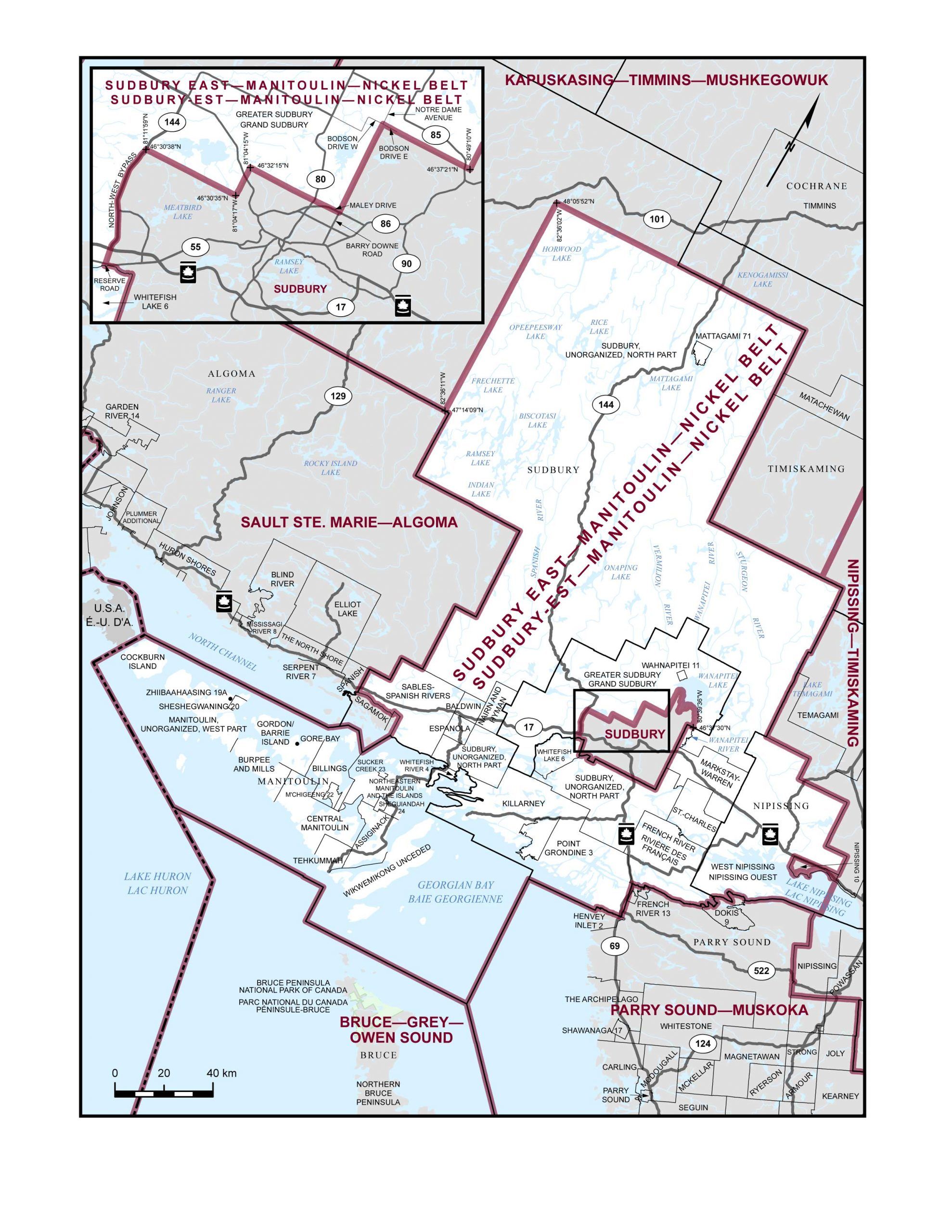 Federal election 2025: More about Sudbury East-Manitoulin-Nickel Belt ...