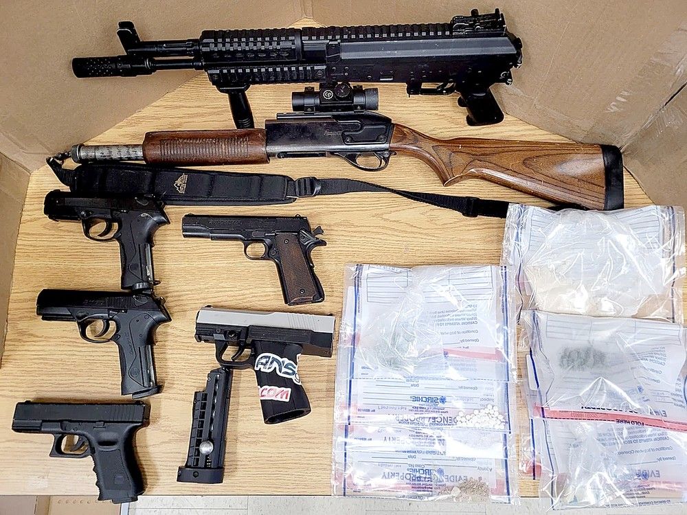 Five individuals face charges after police seize weapons, drugs | North ...