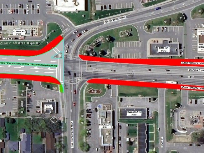 Public reviews Brookdale Avenue and Seventh Street roundabout redesign ...