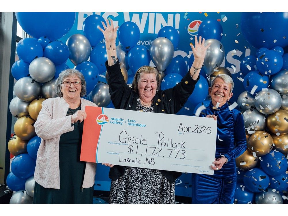 Moncton-area woman wins $1 million on online lotto game | Telegraph-Journal