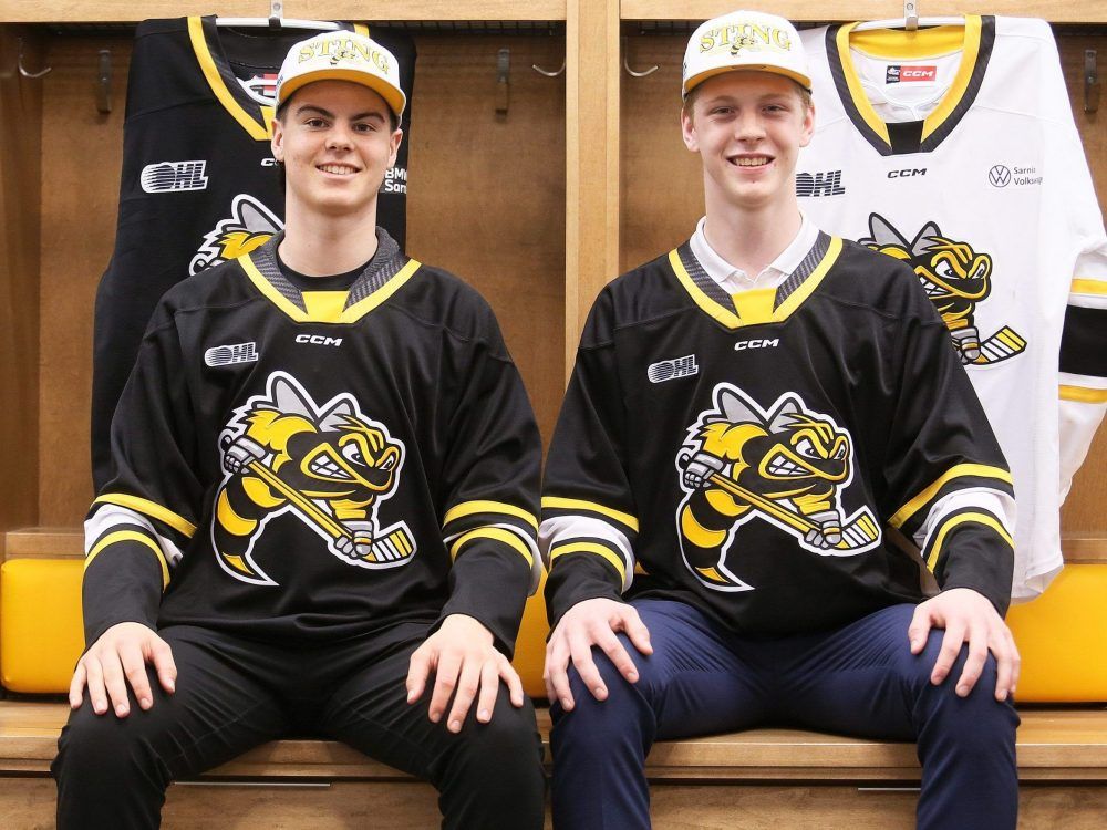 Sarnia Sting first-round pick Brenner Lammens has high motor | The Sarnia Observer
