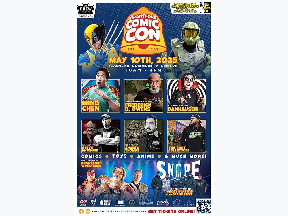 Inaugural Brantford Comic Con coming May 10 | Brantford Expositor