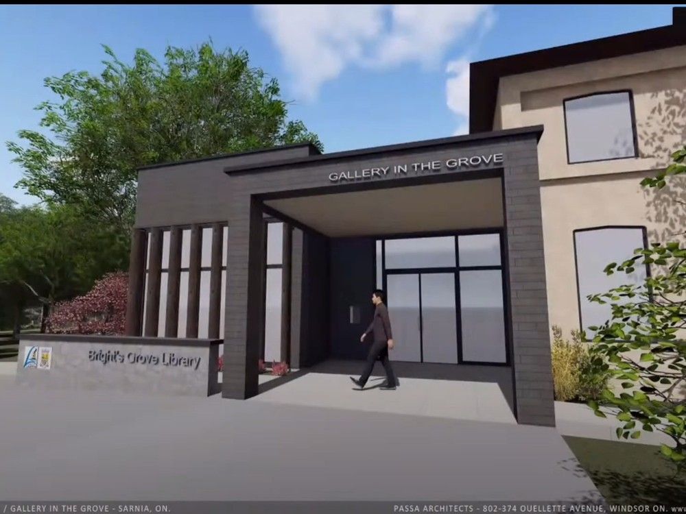 Designs approved for Bright's Grove library hub | The Sarnia Observer