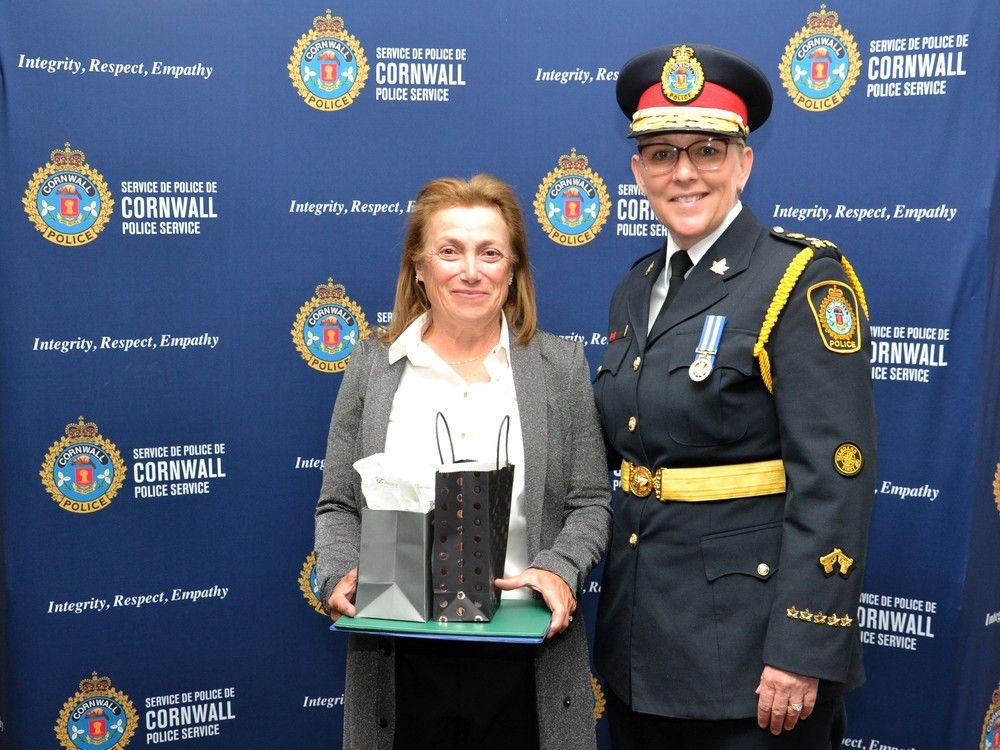 Retirements, contributions recognized at Cornwall Police Service event ...