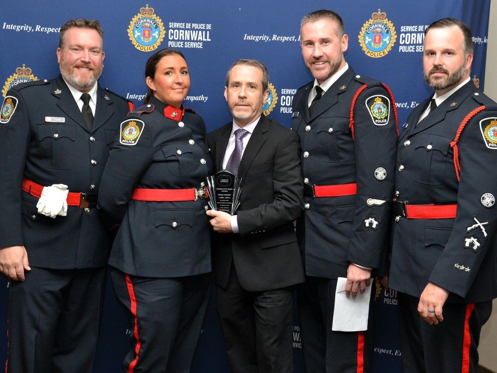 Retirements, contributions recognized at Cornwall Police Service event ...