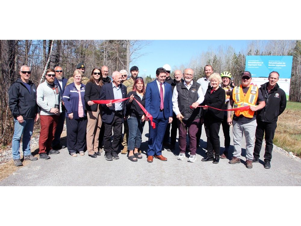 Official opening held for Algonquin Trail through Garrison Petawawa ...