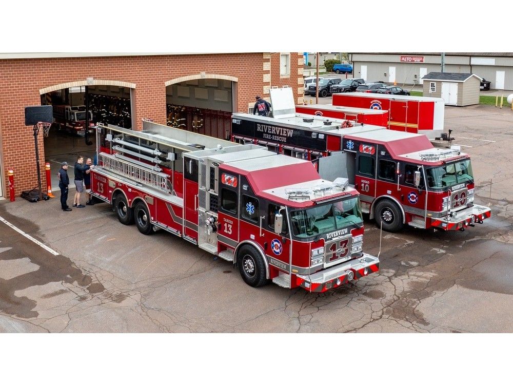 Riverview's new fire trucks designed for faster response | Telegraph ...