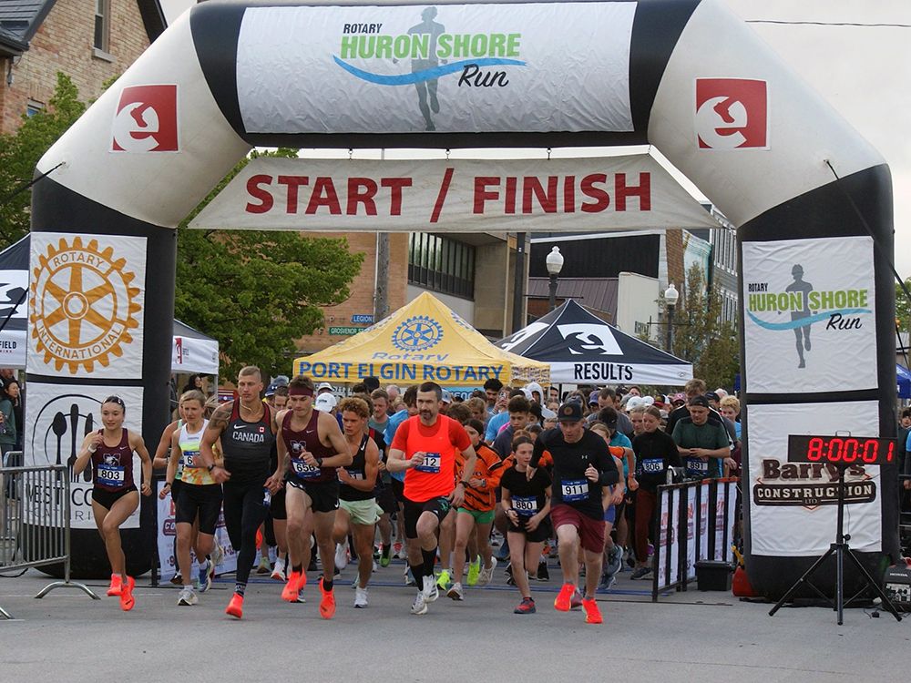 Rotary Huron Shore Run sets a new pace in Southampton | Owen Sound Sun ...