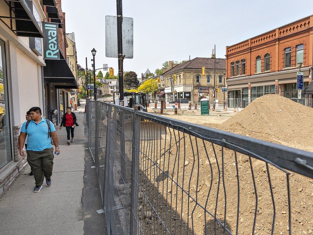 Brant County officials provide "Downtown Dig" update | Brantford Expositor