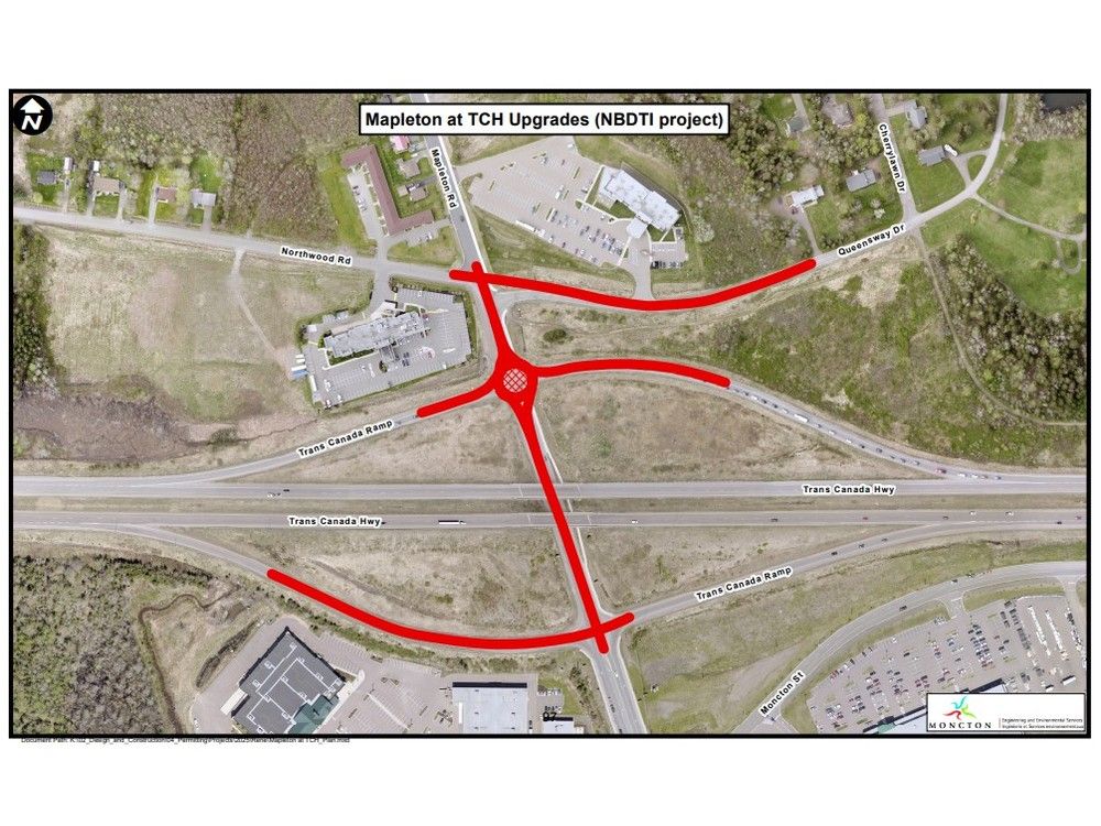 Mapleton Road upgrade will include roundabout, walking trail ...