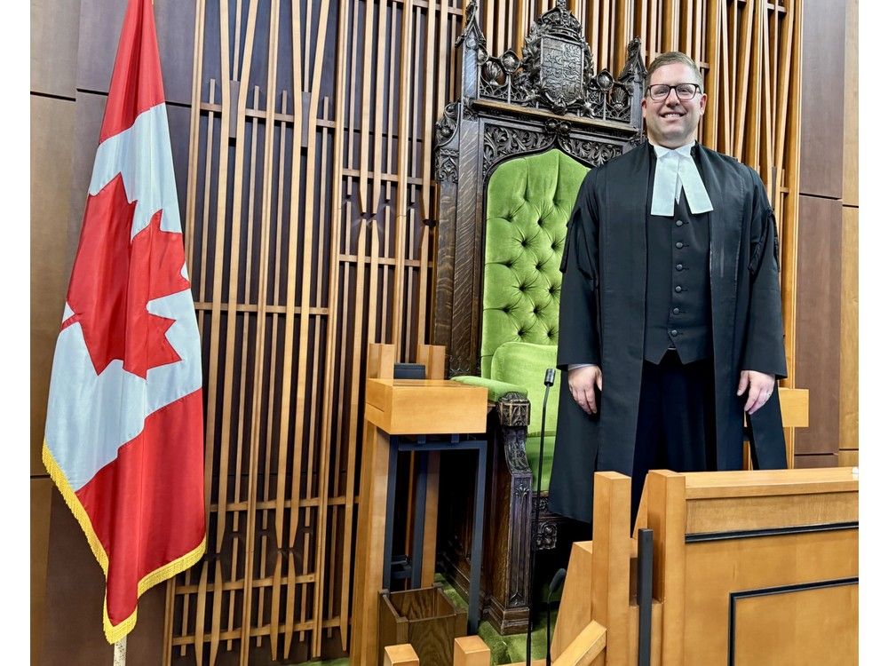 Nater relishing role as assistant deputy Speaker in House of Commons ...