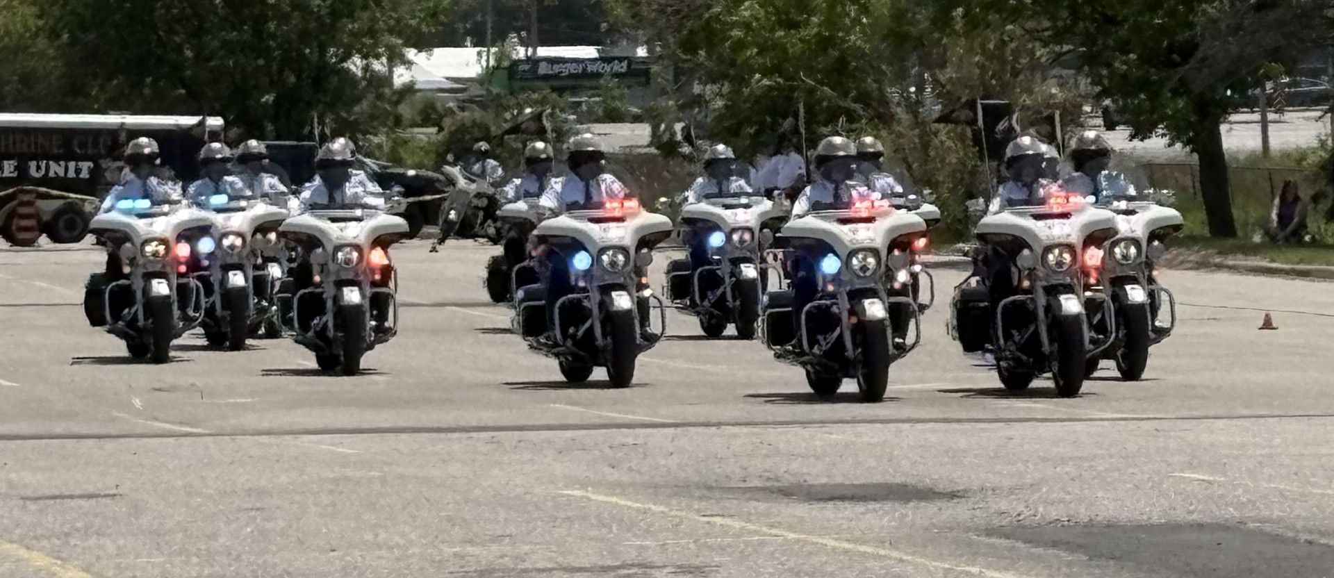 OPP Golden Helmets impress in North Bay with their precision and power ...